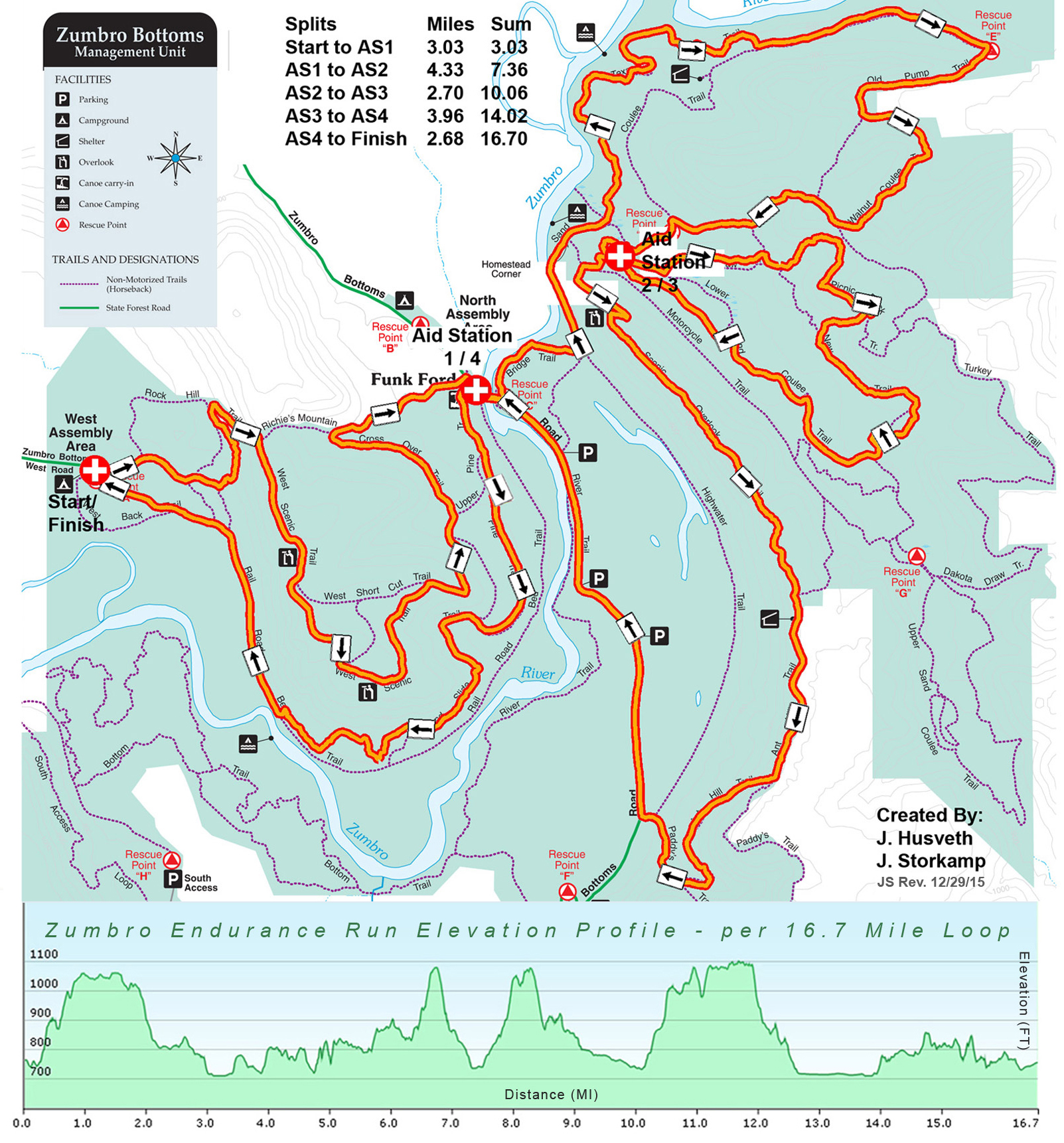 Maps & Data | Zumbro Endurance Run